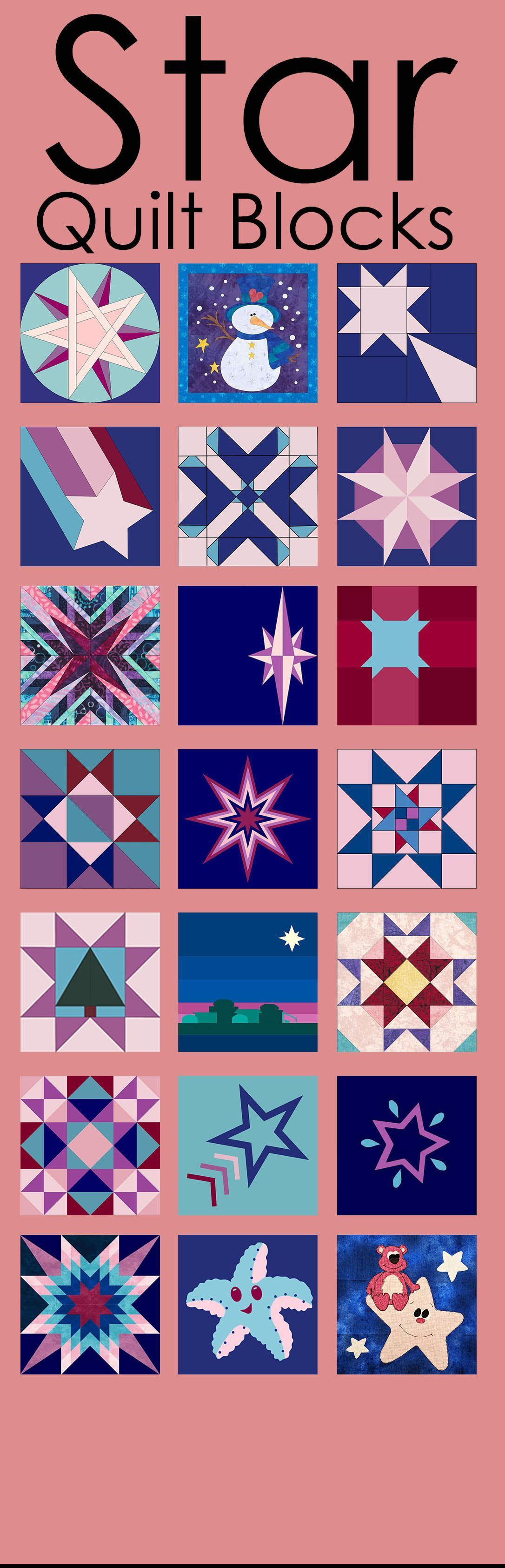 Stellar Quilt Blocks